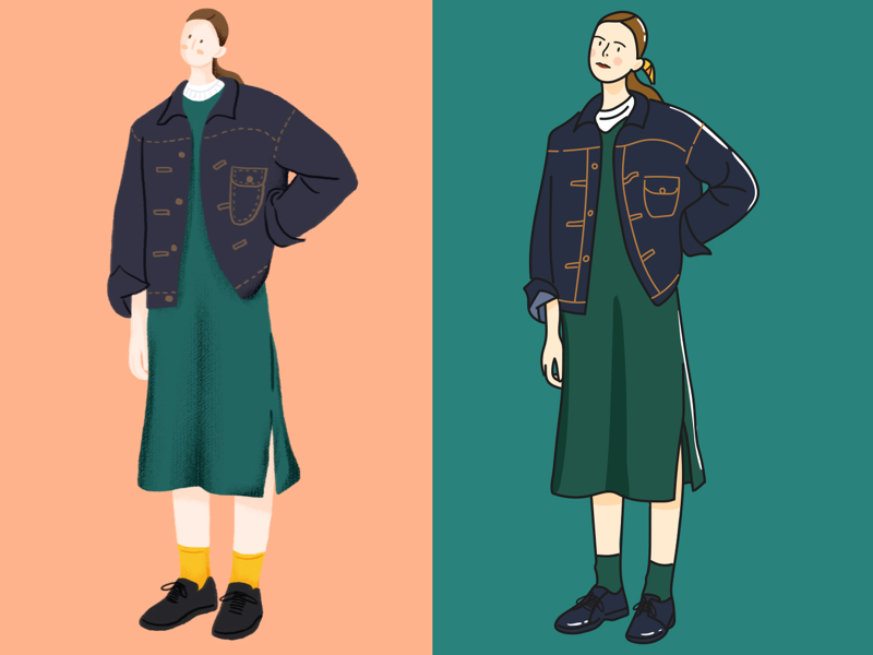 Character Practice 07 By Kitty On Dribbble 