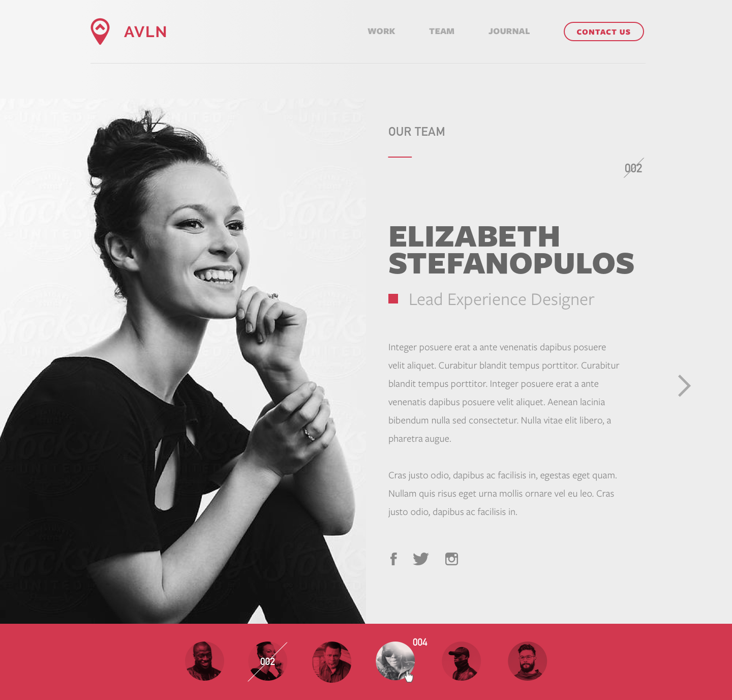 Dribbble - team-member-profile-mockup.png by Ayana Campbell Smith