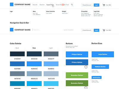 Style Guide by Ayana Campbell Smith for Envy Labs on Dribbble