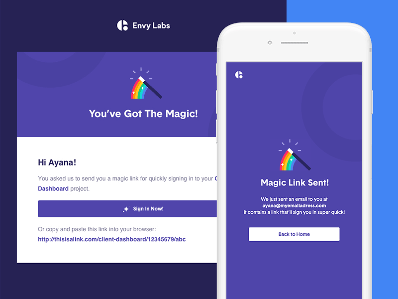 Browse thousands of Magic Link images for design inspiration | Dribbble