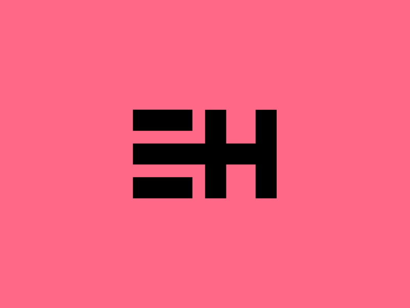 EH Logo concept by Michael Jaz on Dribbble