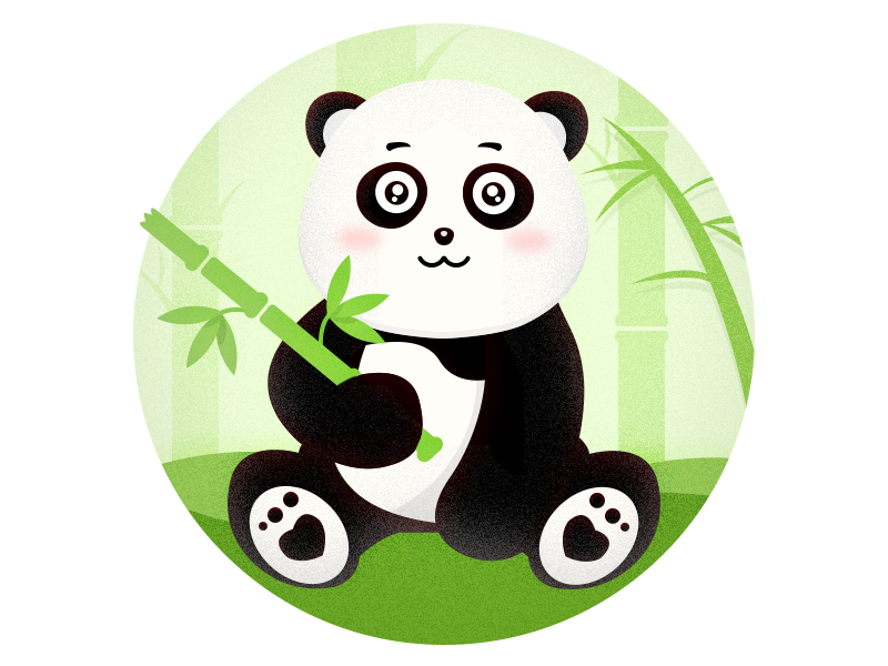 Panda 2 by ly on Dribbble
