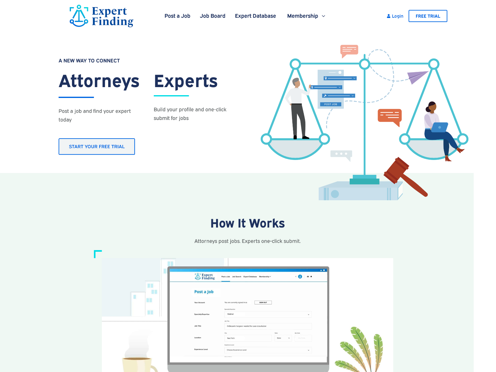 Expert Finding Web Design by Lou Stuber on Dribbble