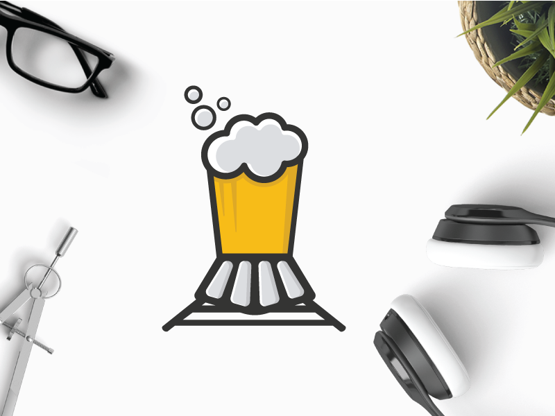 Beer Train by Musique Designs on Dribbble