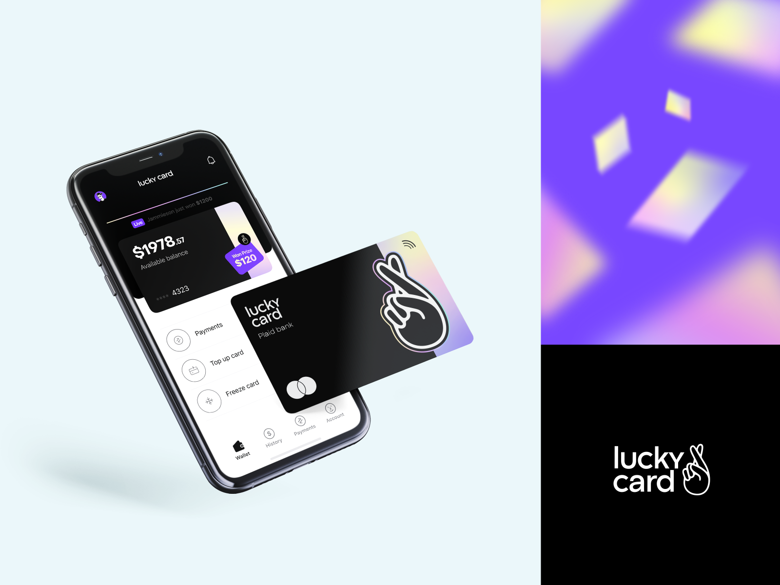Lucky Card: Visual Identity by Robert Vagin for heartbeat on Dribbble