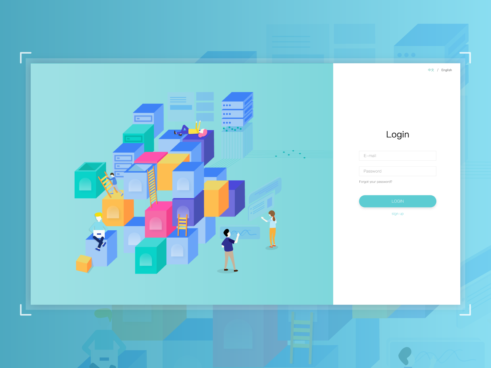 Data Login by O' Zee on Dribbble