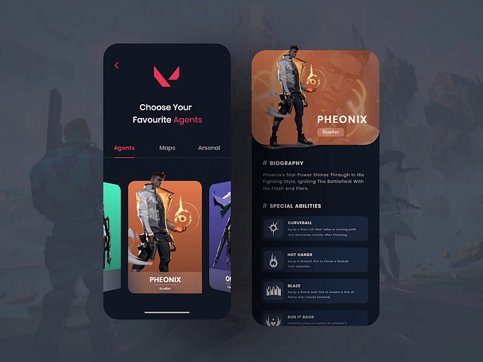 Valorant App designs, themes, templates and downloadable graphic ...