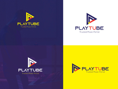 playtube music logo by Bdtask Graphics on Dribbble
