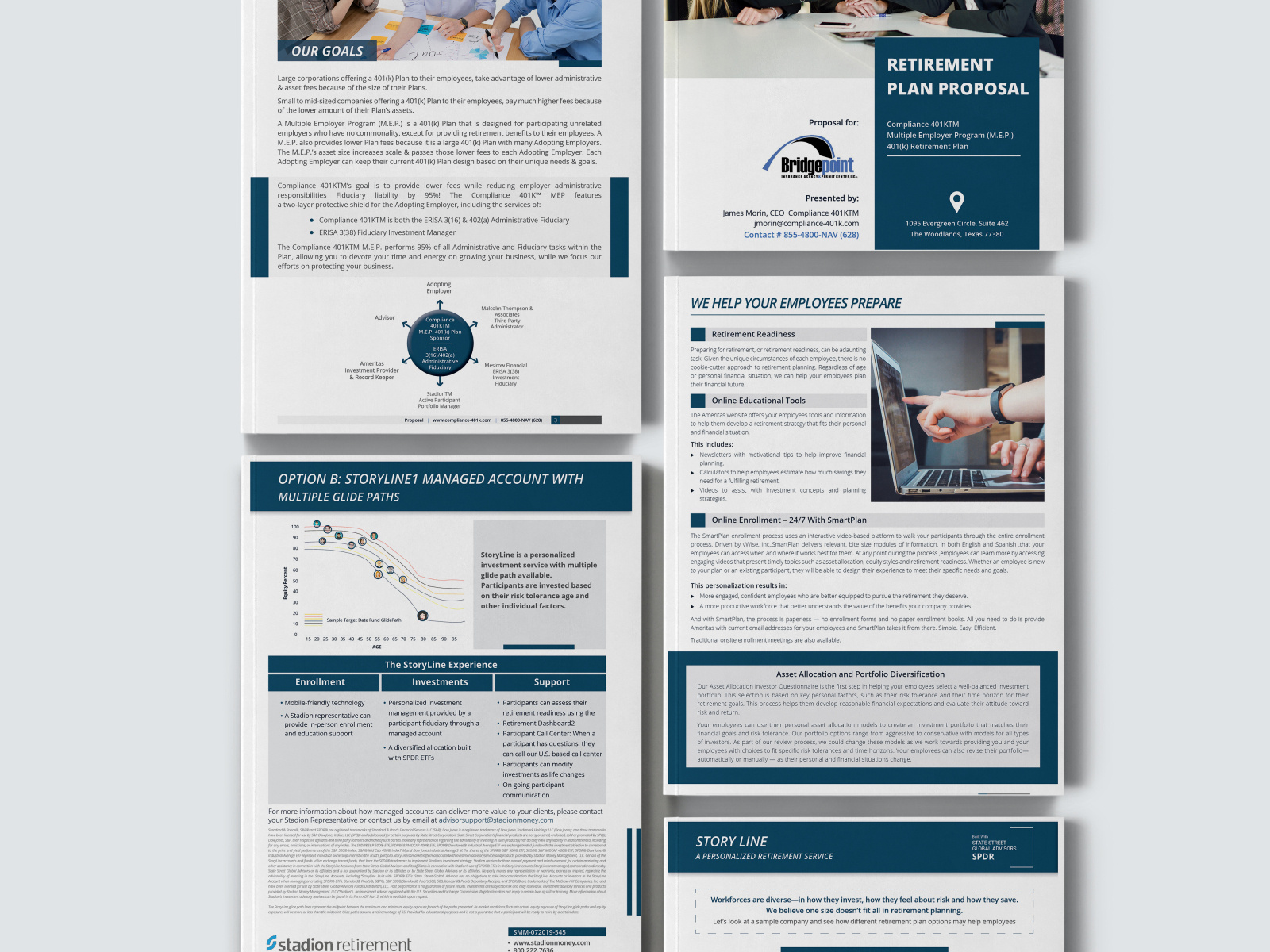 Proposal Design | Retirement Plan Proposal | Brochure Design by Arman ...