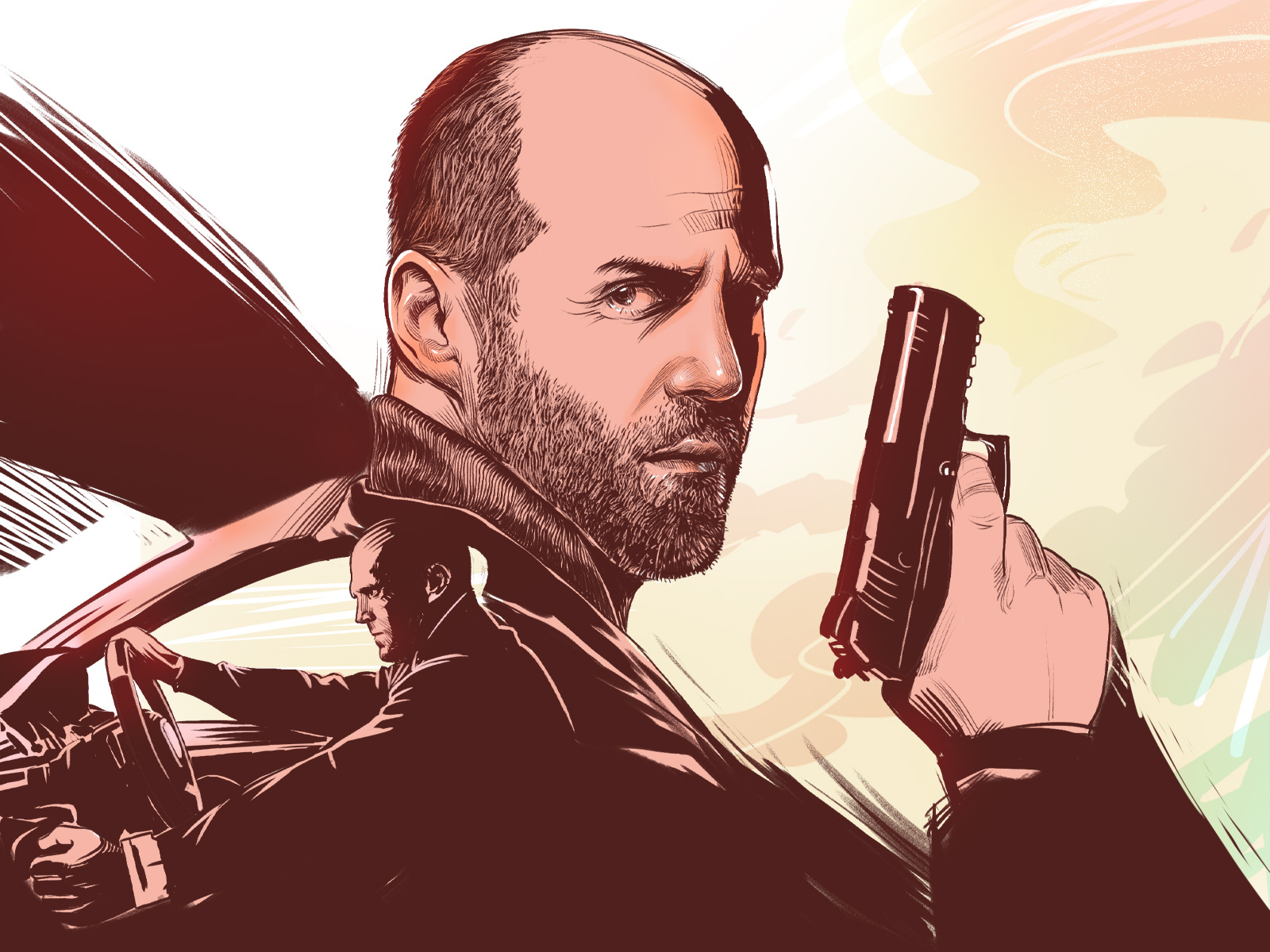 Jason Statham by Sami Azfar on Dribbble