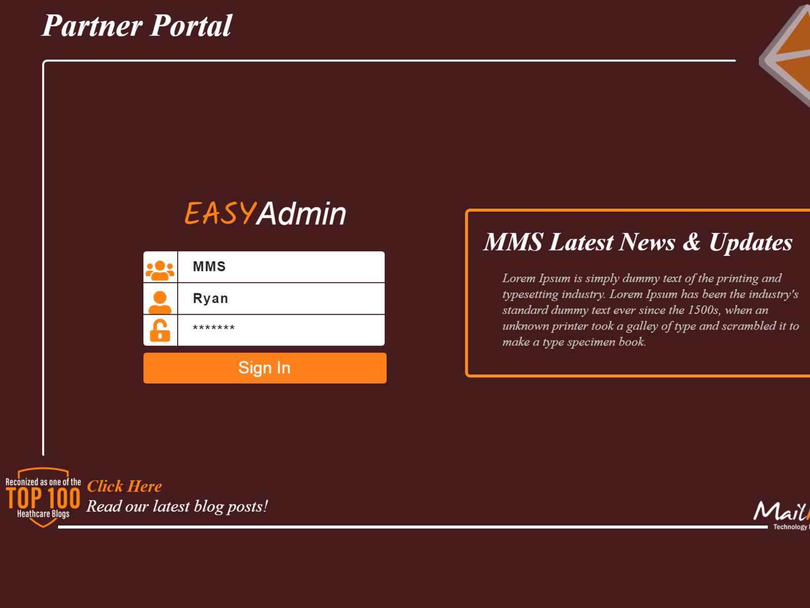 Partner Portal using html and css design by NIKHIL CHANDRA ROY on Dribbble