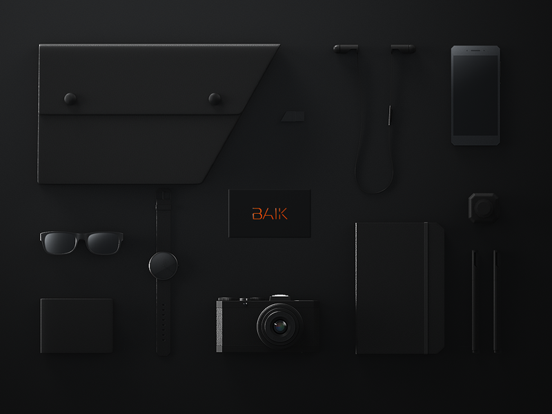 Baik - branding Top by Ion on Dribbble