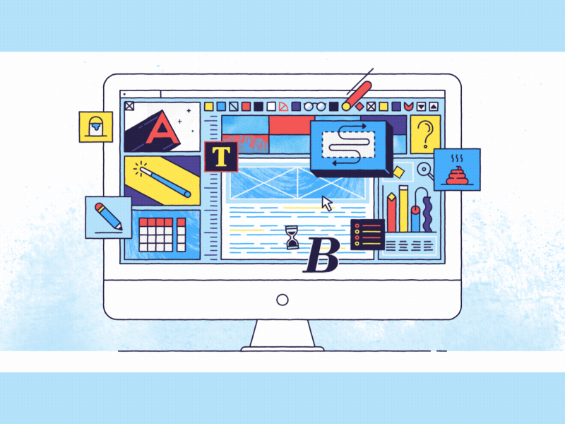 Messy Desktop by Nemdü on Dribbble