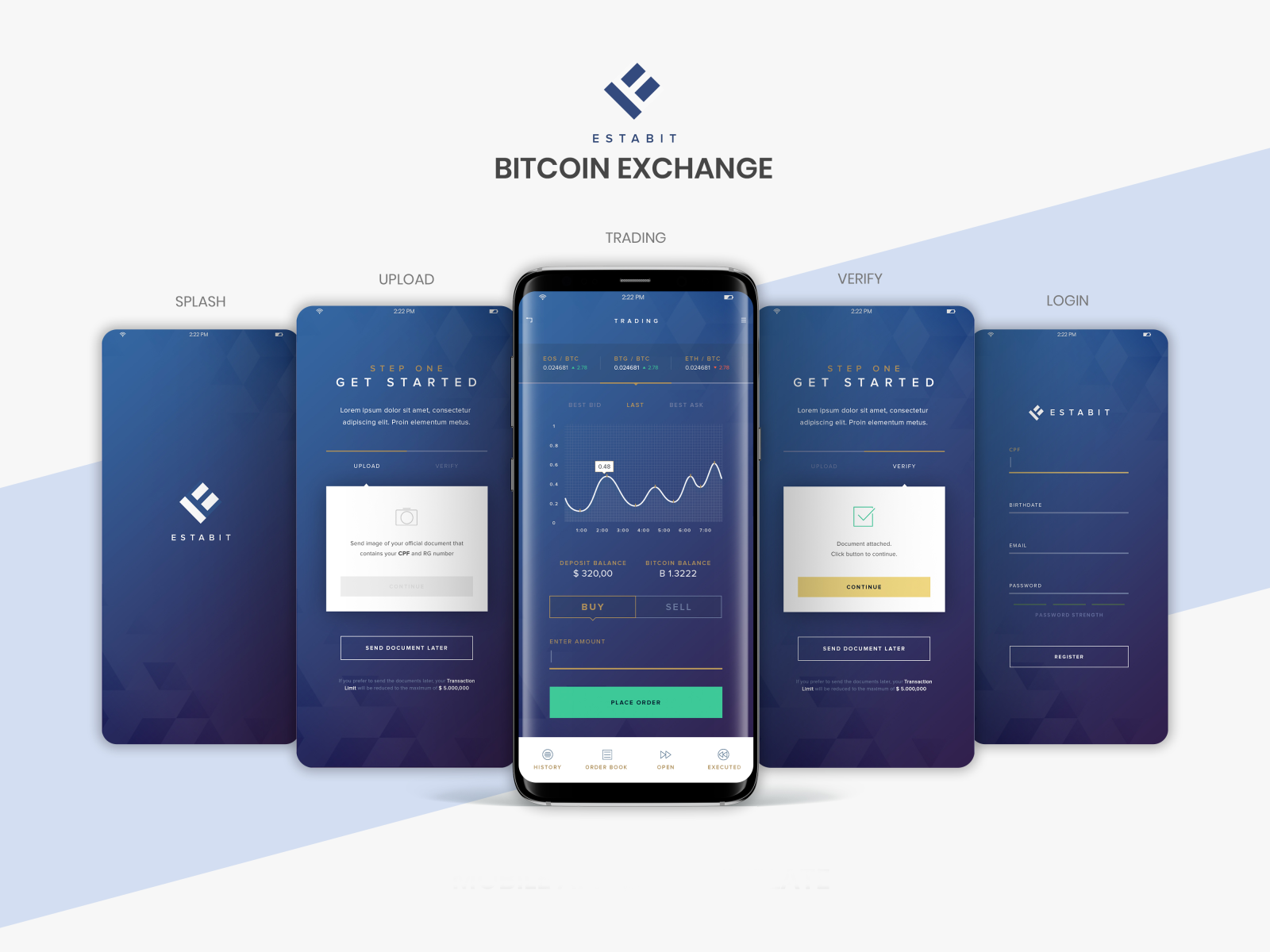 Trading App Design by Essa Qasim on Dribbble