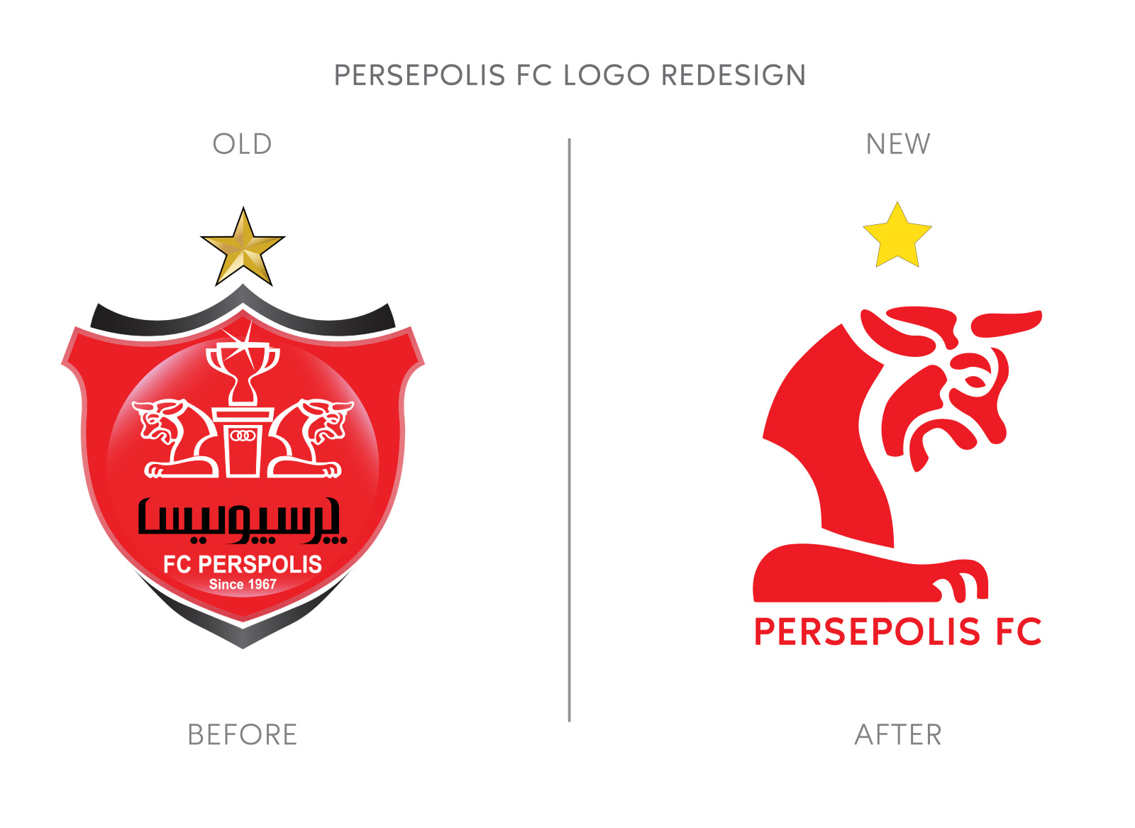 Persepolis Logo Redesign by Hosein Mansouri on Dribbble