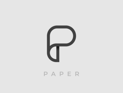 Paper Logo concept by Dipo Design on Dribbble