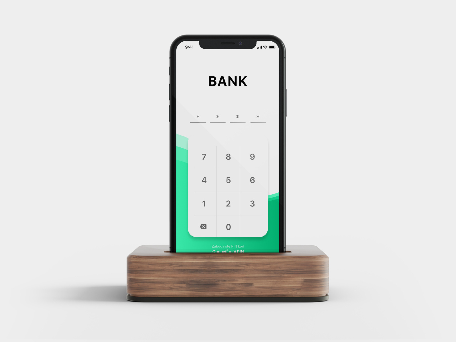 Bank Login by Jakub Mana on Dribbble