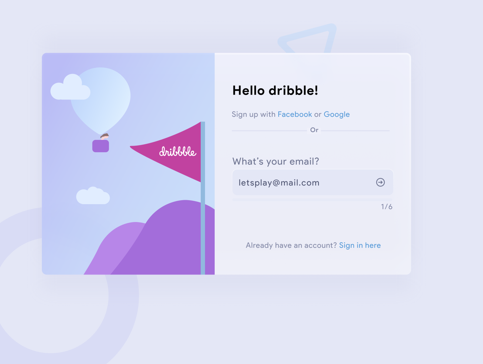 Hello Dribble! by Jefferson Costa on Dribbble
