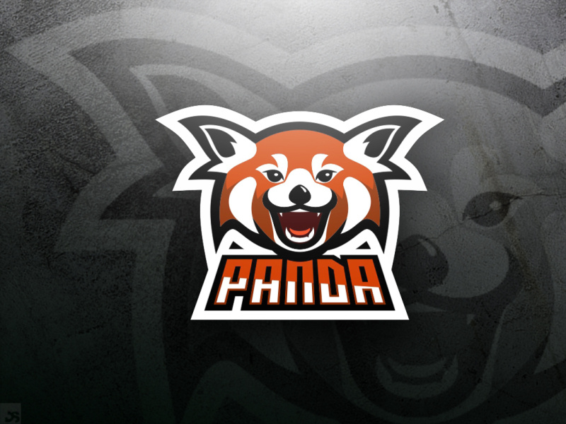 Esport Logo - Red Panda by Abdul Jabbar on Dribbble