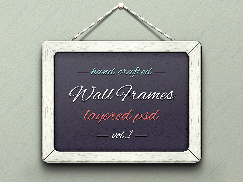 Wall Frame by Graphicsoulz on Dribbble