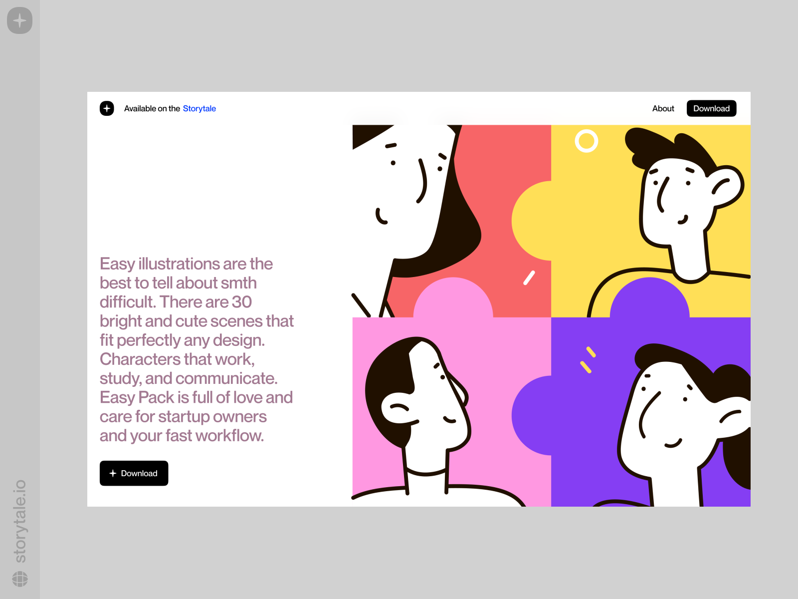 Meet Easy Illustrations 👌 by Storytale for Craftwork on Dribbble