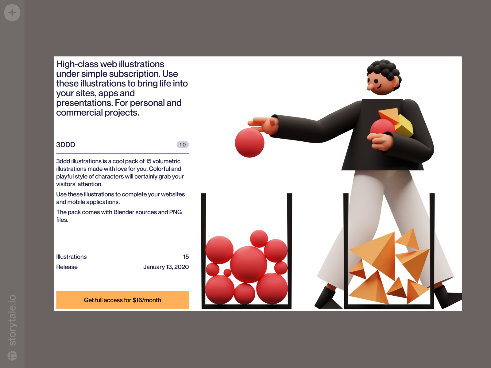 3DDD illustrations ️ by Storytale for Craftwork on Dribbble