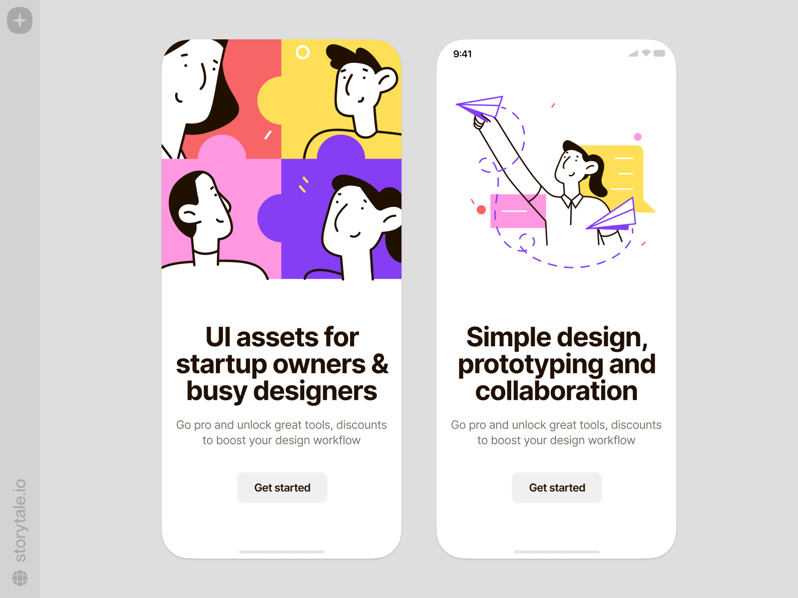 Easy illustrations ️ by Storytale for Craftwork on Dribbble