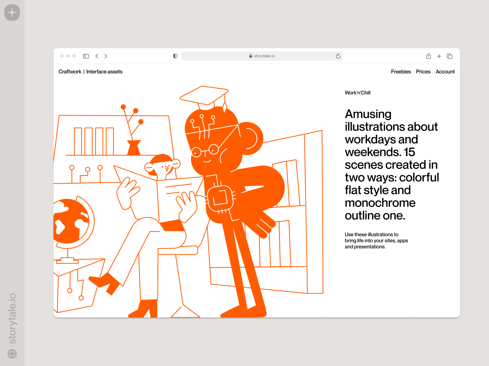 Work'n'Chill illustrations 🎓 by Storytale for Craftwork on Dribbble