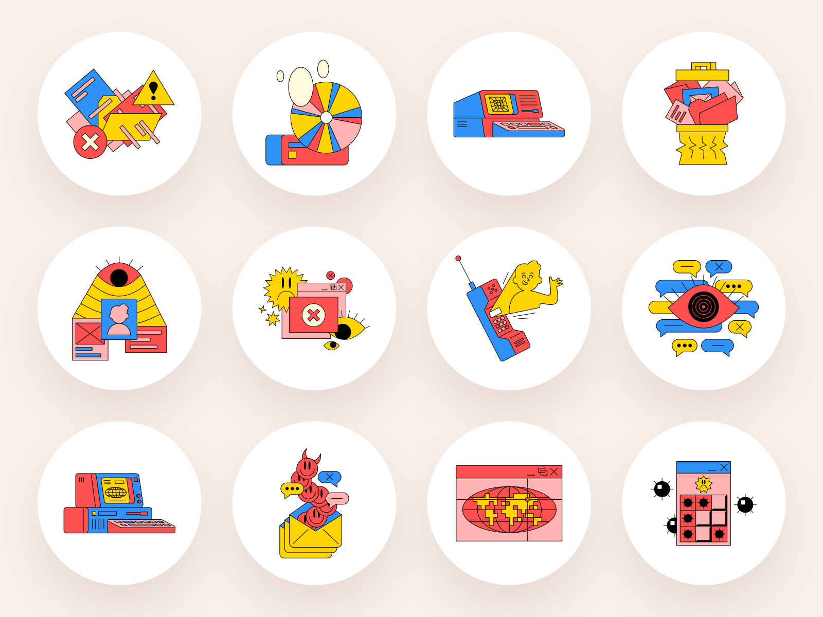 Fatal Error illustrations 🧨 by Storytale for Craftwork on Dribbble