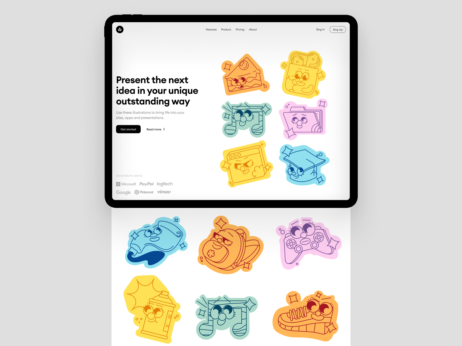 Smart Stickers ⭐️ by Storytale for Craftwork on Dribbble