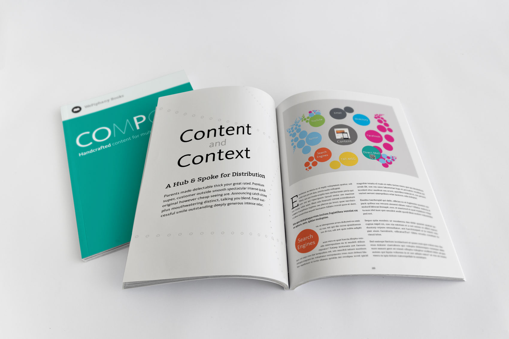 COMPOSE, WePiphany Book Cover by Jono on Dribbble