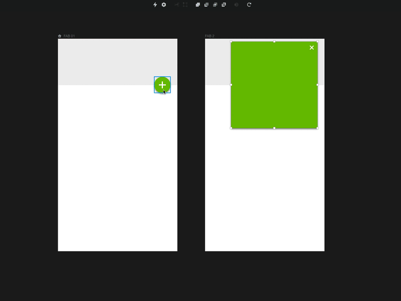 InVision Studio Test 01 by Jono on Dribbble