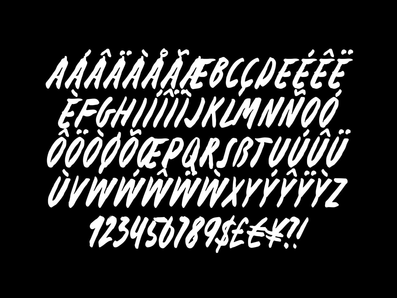 London Launch (Font) by Nastia Piven on Dribbble