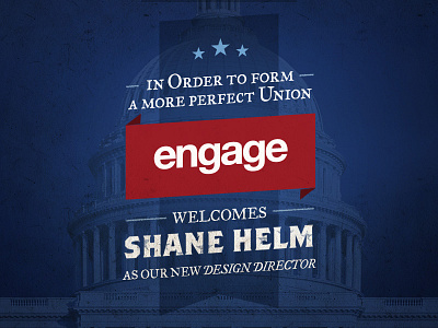In order to form a more perfect Union... by Shane Helm for Engage on ...