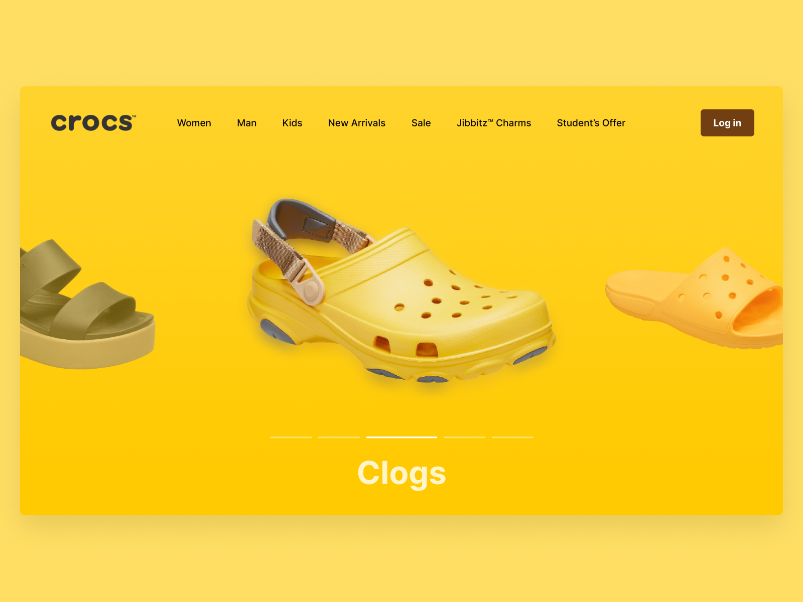 Crocs site Concept 1 by Faiz 🍉 on Dribbble