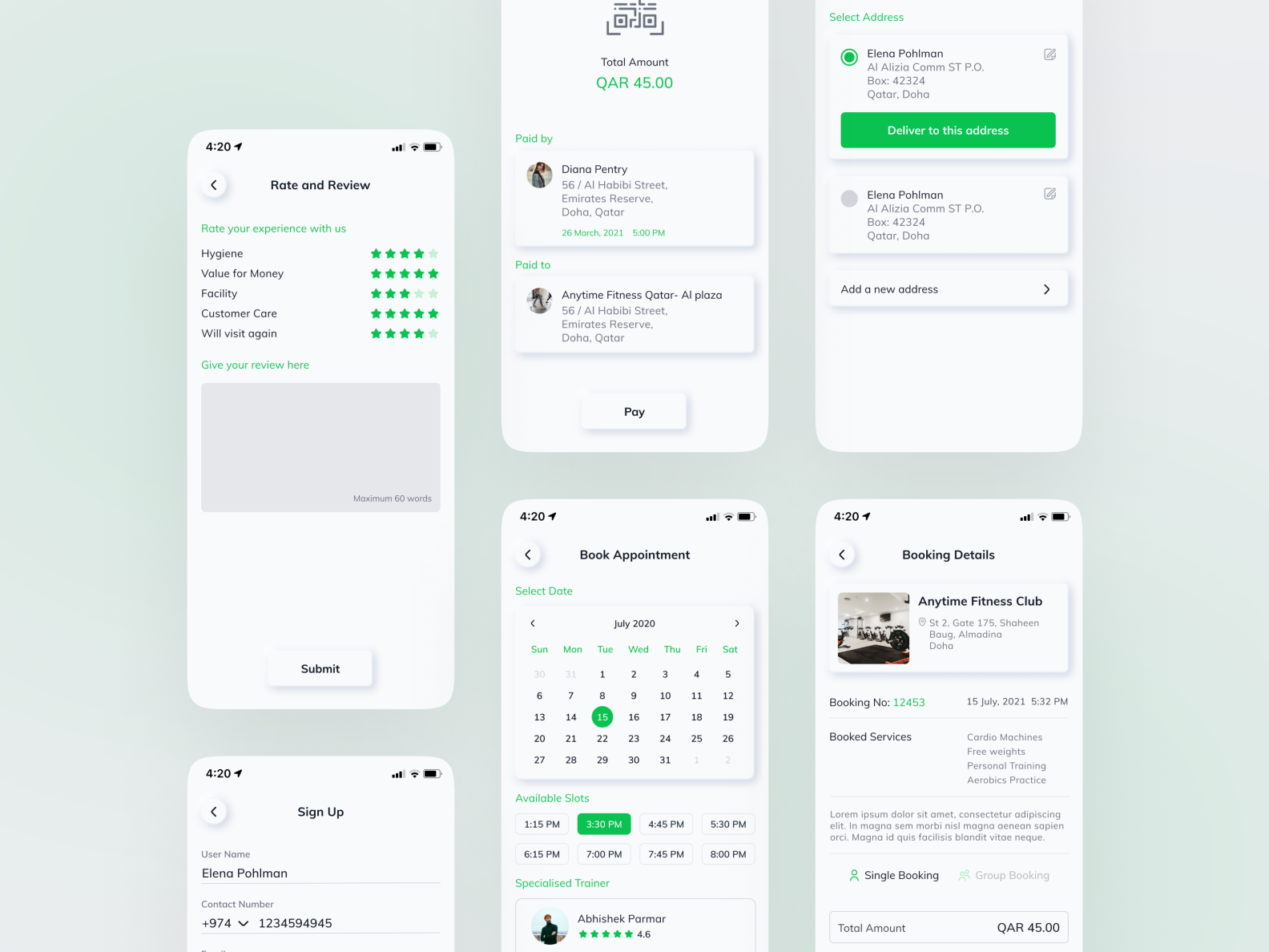 Muutos App White Theme UI 3 by Faiz 🍉 on Dribbble