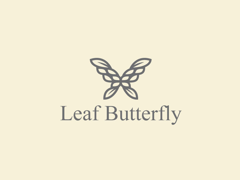 Leaf Butterfly by bevouliin on Dribbble
