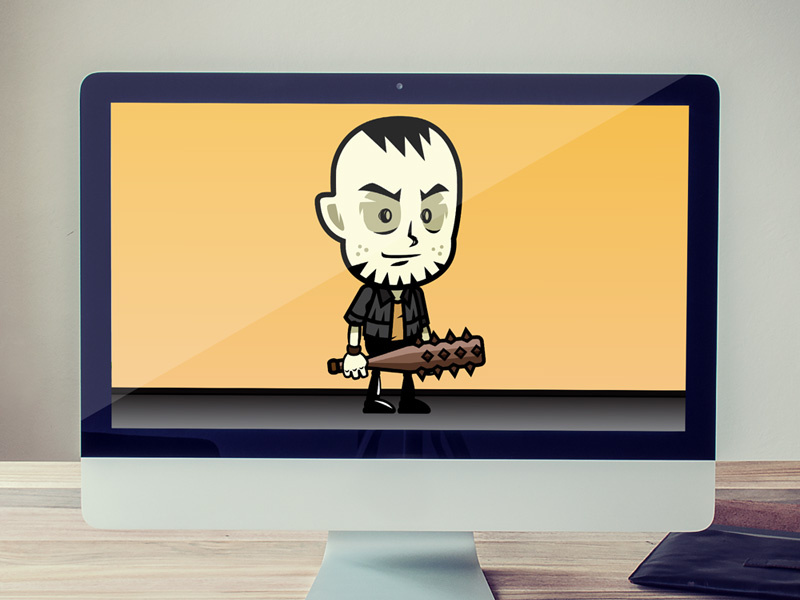 Handsome Jack Game Character Sprites by bevouliin on Dribbble