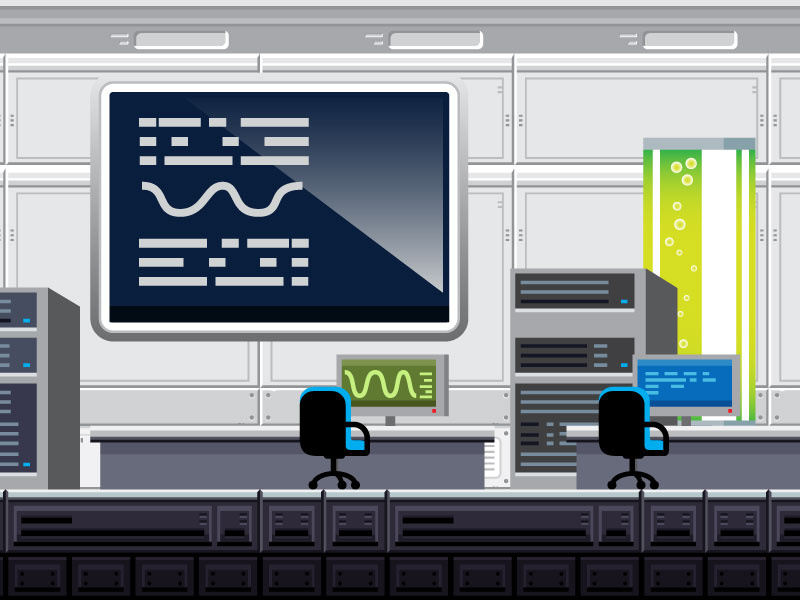 Science laboratory game background by bevouliin on Dribbble