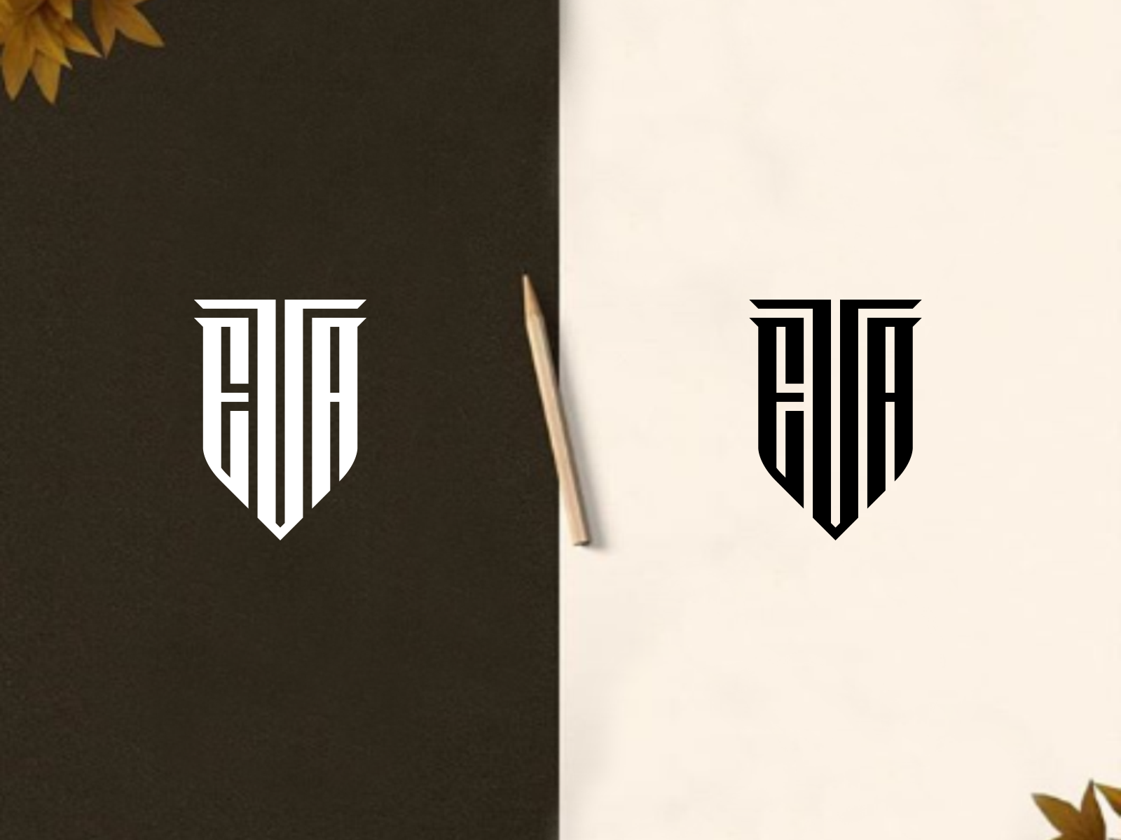 EVA MONOGRAM by mwh_design on Dribbble
