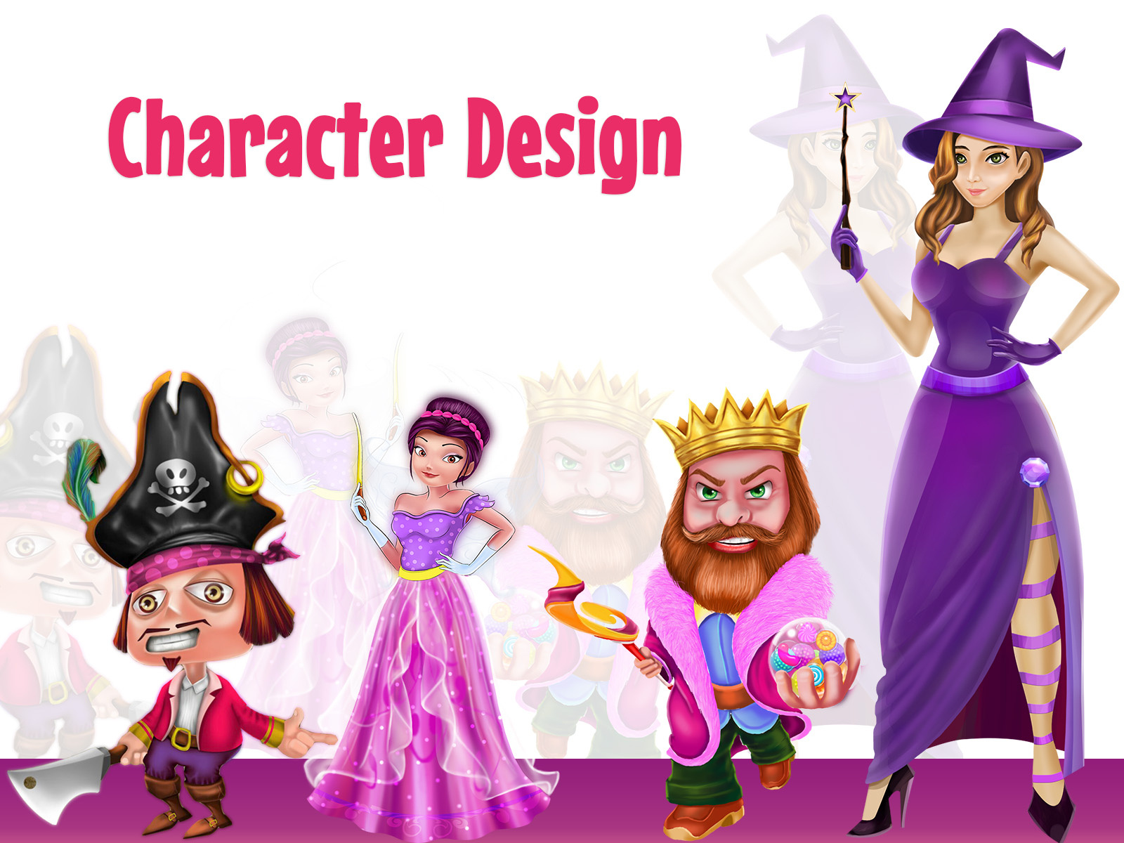 Game Characters by Jerin James on Dribbble