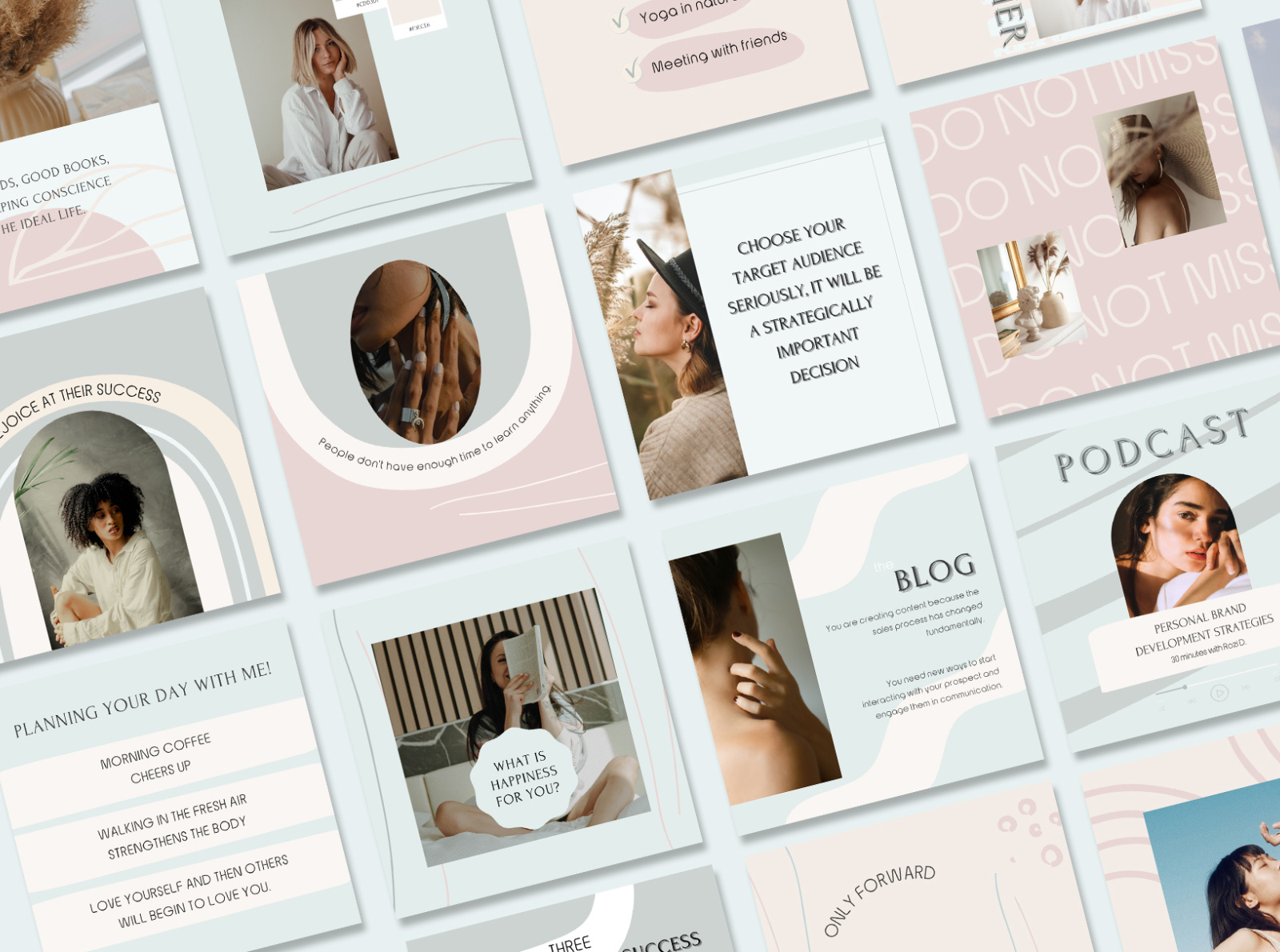 Roxy - 100 Tender Instagram Templates CANVA by Tatyana Gorokhova on ...