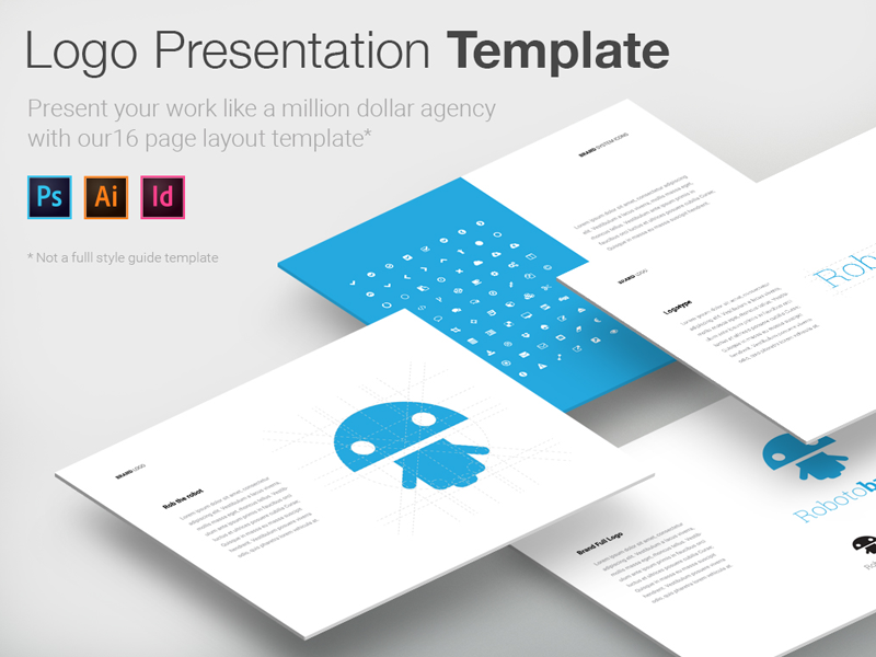 Logo Presentation Template by Greg Shuster on Dribbble