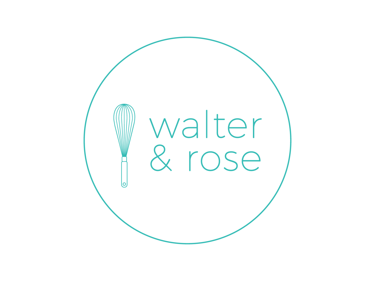 Walter & Rose Logo Design by Design by Cheyney on Dribbble
