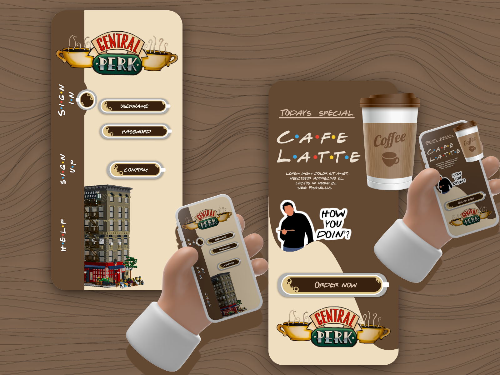 Central Perk (friends) by Moez Mustafa on Dribbble