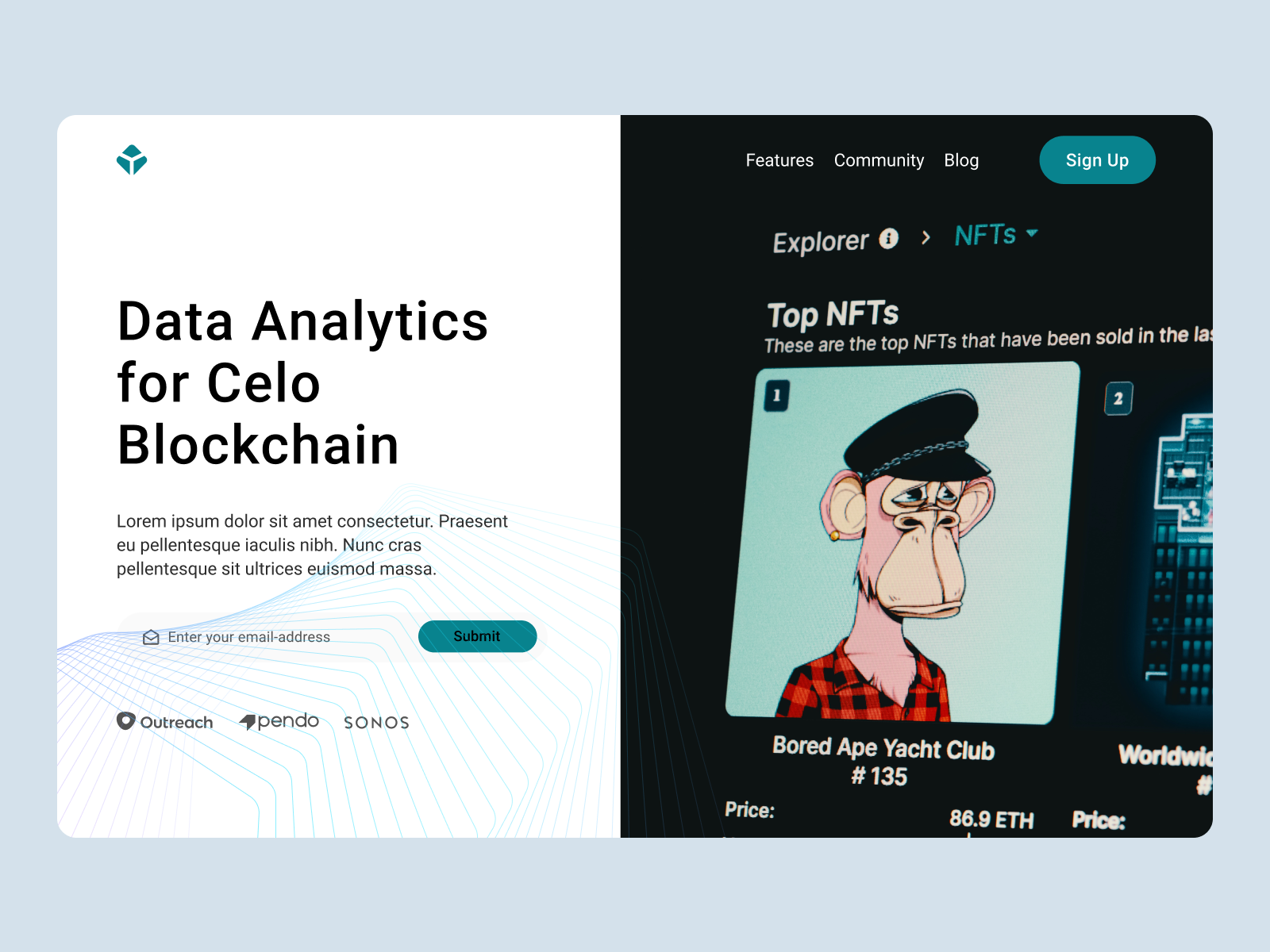 Celo: Blockchain Landing Page by Muskan Jassal on Dribbble