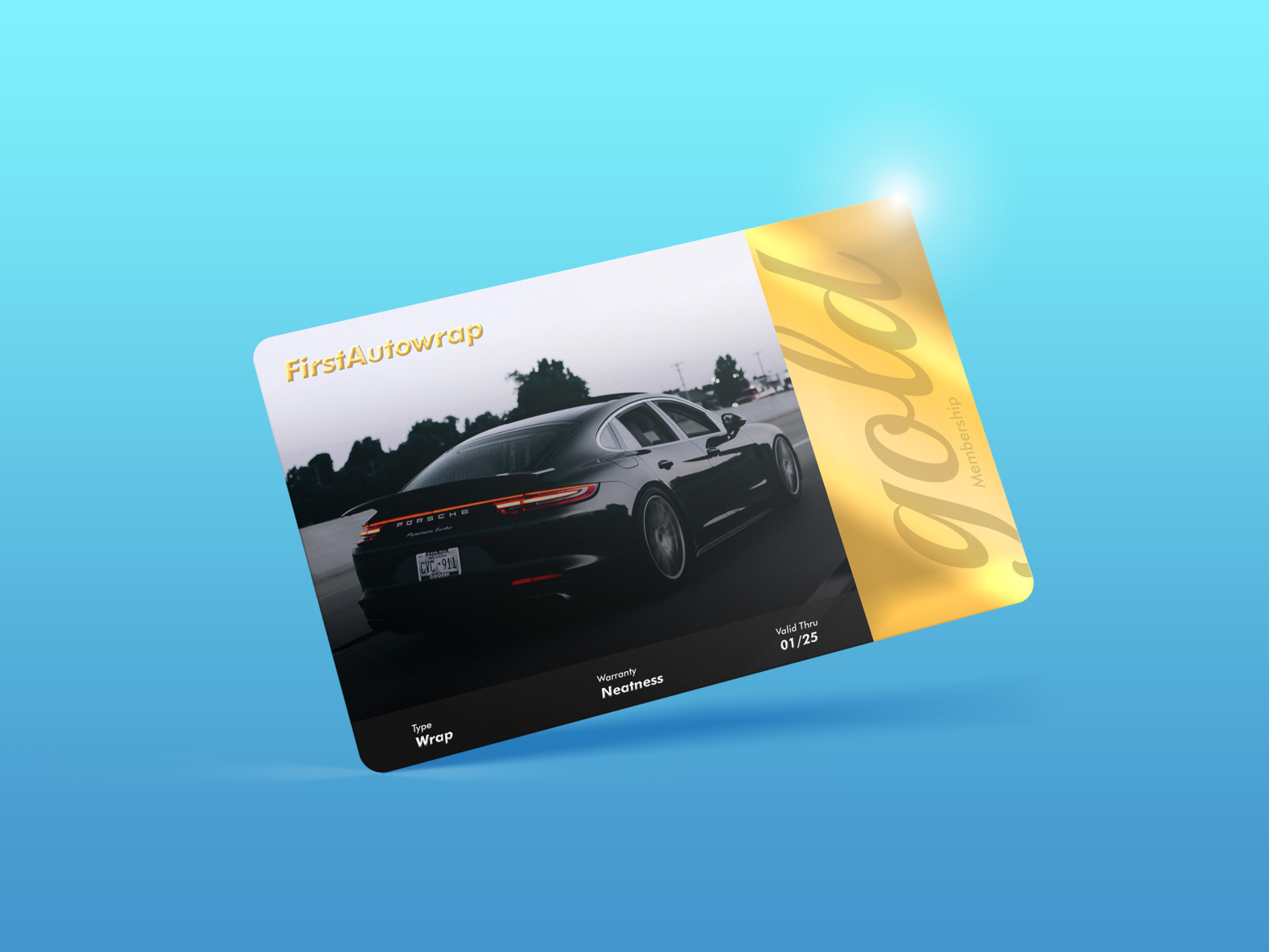 Member card design by Alva Rizki on Dribbble