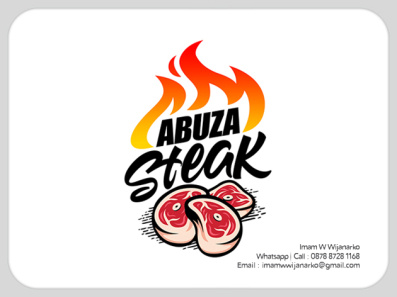 #steak-logo by Imam Wijanarko on Dribbble