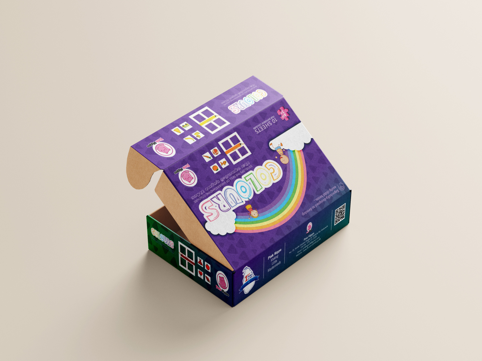 Packaging Design for Puzzle box Design Company. by ĐasunMj on Dribbble