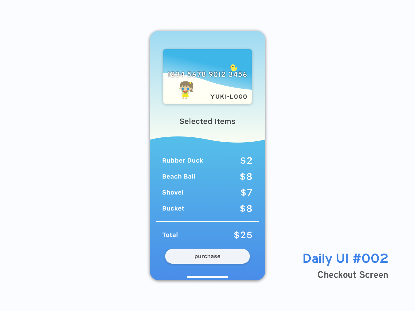 Daily UI #002 by Yuki-Logo on Dribbble
